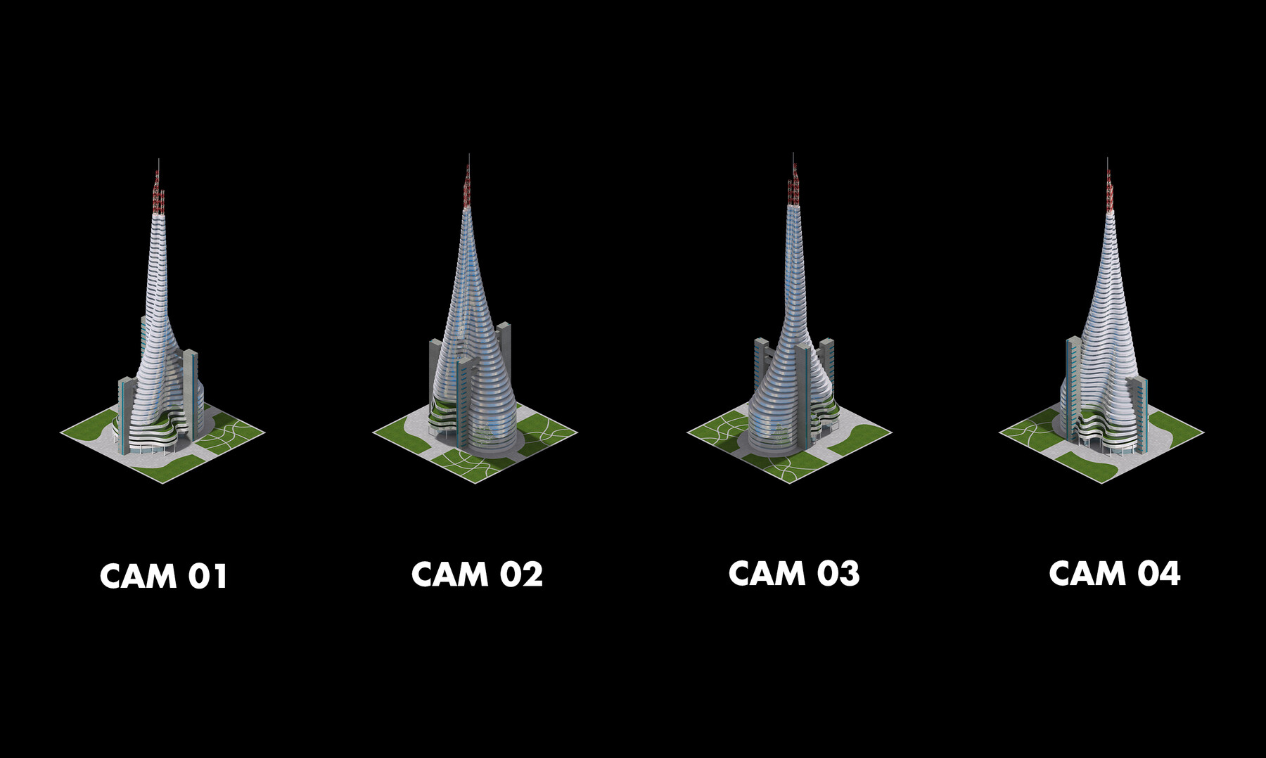 ArtStation - Architecture (Tile#0037, 1x1) – Dimetric Projection ...