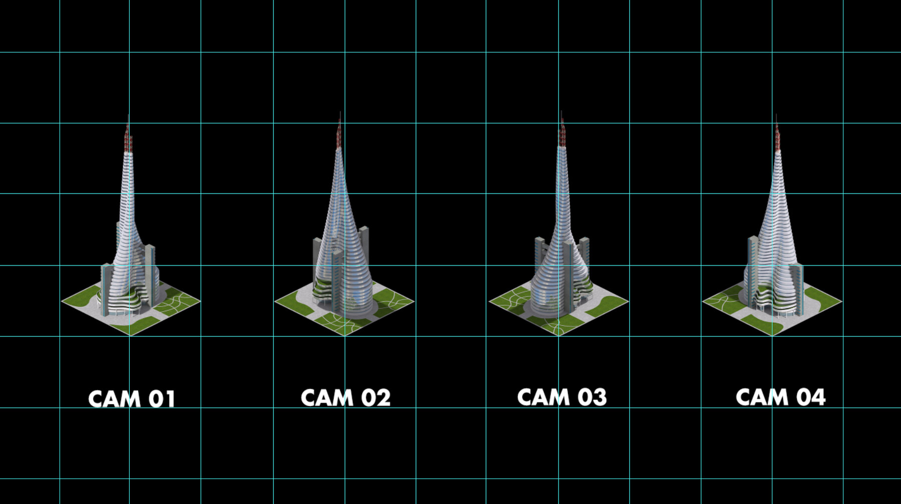 ArtStation - Architecture (Tile#0037, 1x1) – Dimetric Projection ...