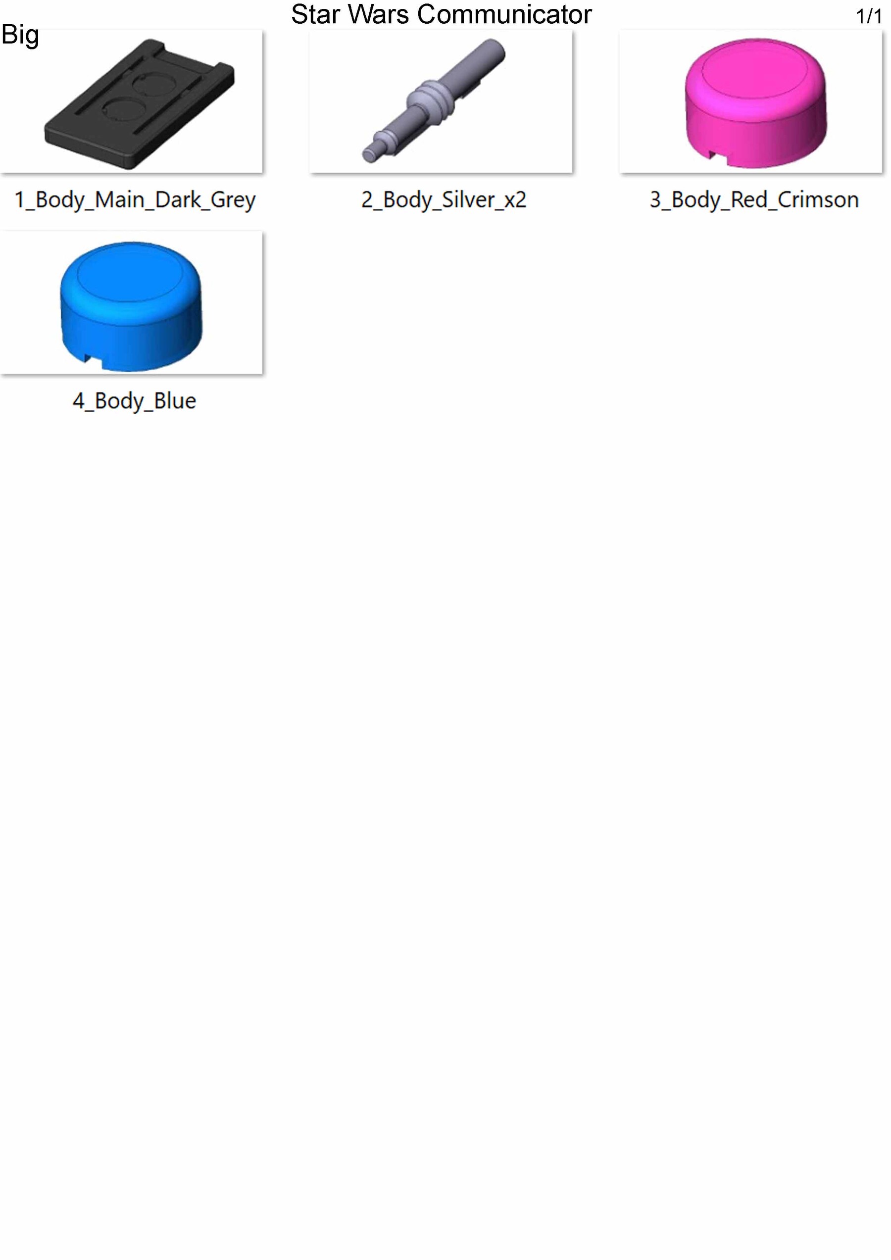 ArtStation - Communicator - Star Wars - Printable 3d model - STL files ...