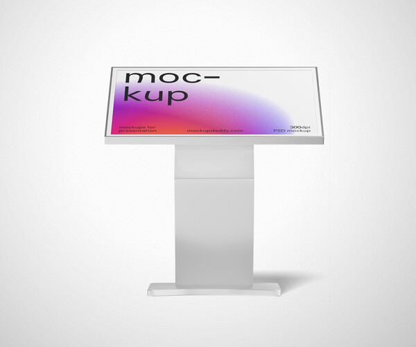 ArtStation - Kiosk Mockup | Artworks
