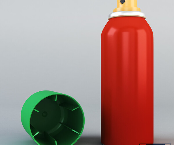 ArtStation - Spray Can 100ml V 1 | Resources