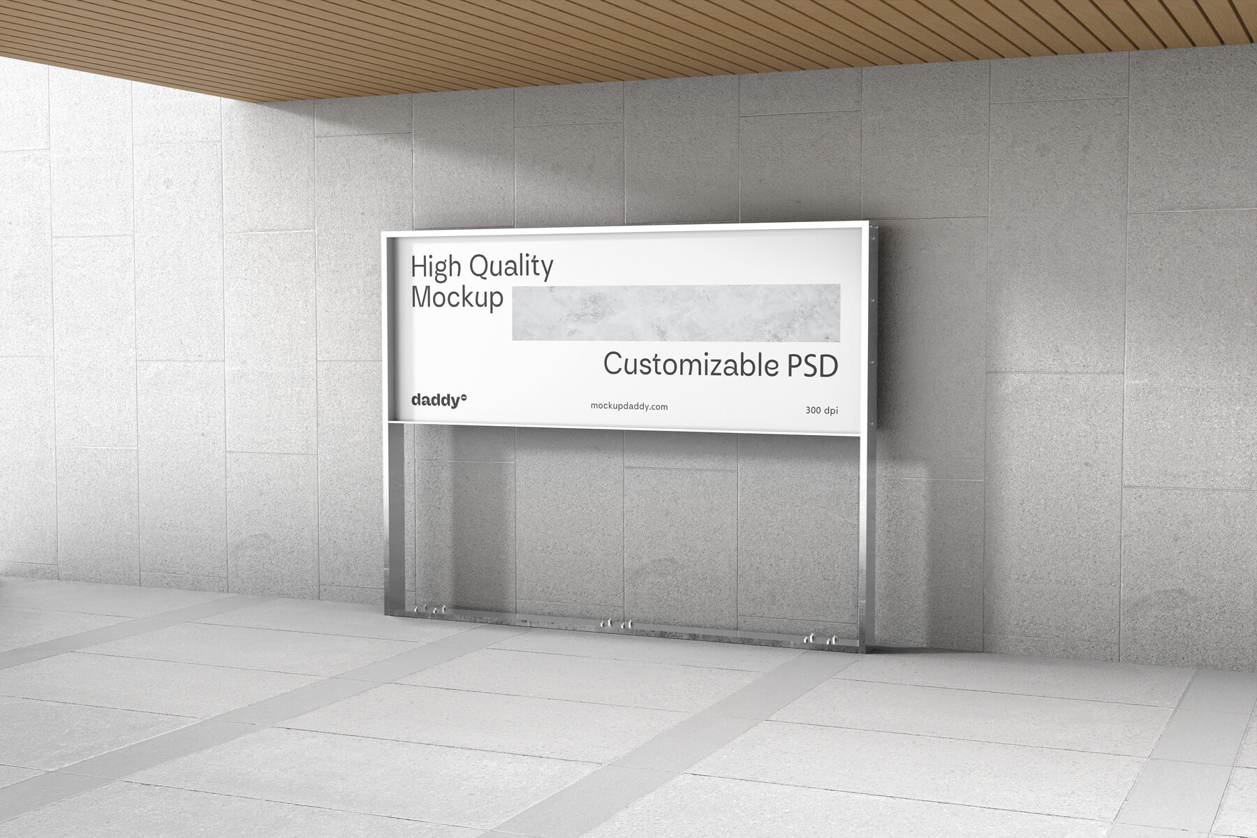 ArtStation - Subway Horizontal Billboard Mockup | Artworks