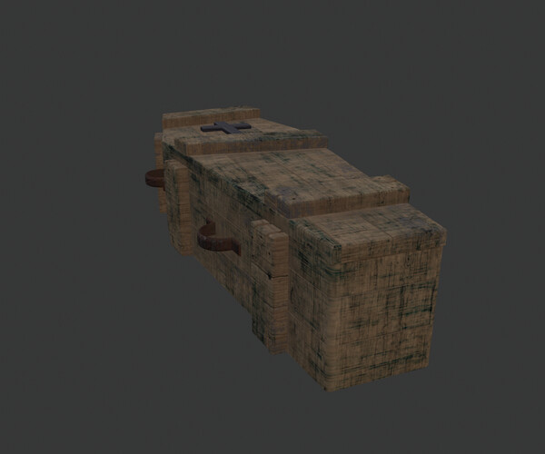 ArtStation - Coffin | Game Assets