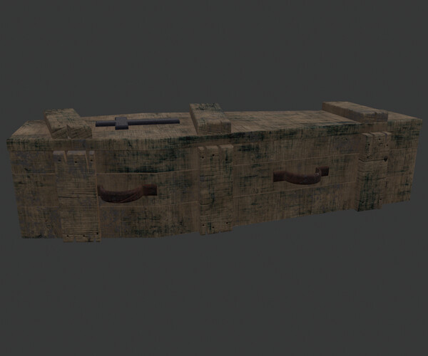 ArtStation - Coffin | Game Assets