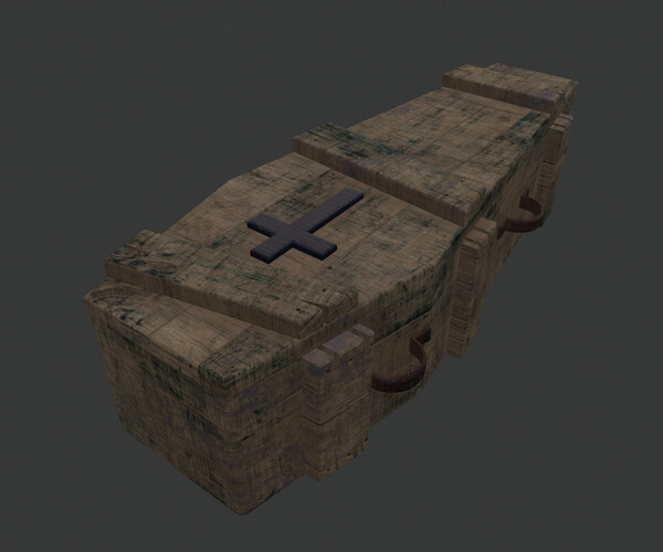 ArtStation - Coffin | Game Assets