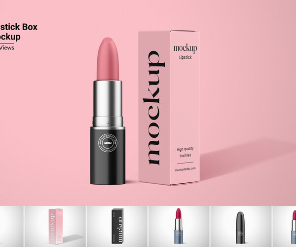 ArtStation - Lipstick Box Mockup | Artworks