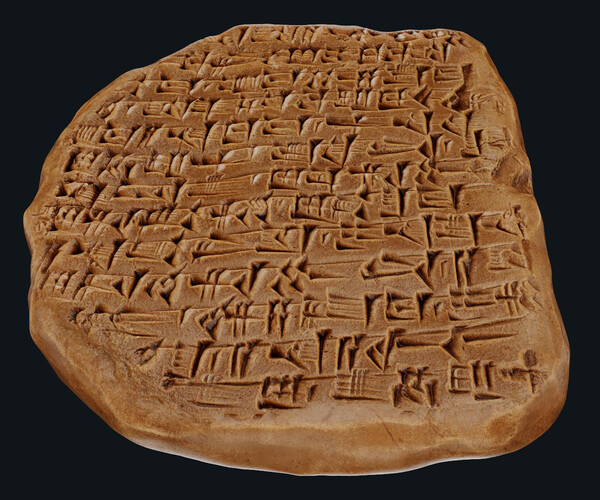 ArtStation - Assyrian Tablet | Game Assets