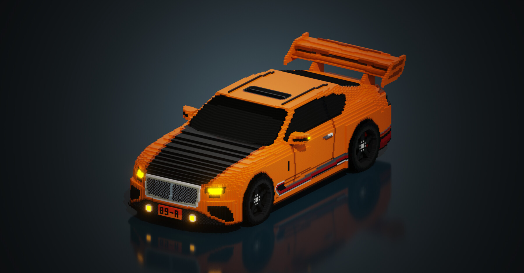 ArtStation - Voxel Car RR | Game Assets