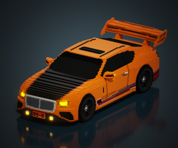 ArtStation - Voxel Car RR | Game Assets