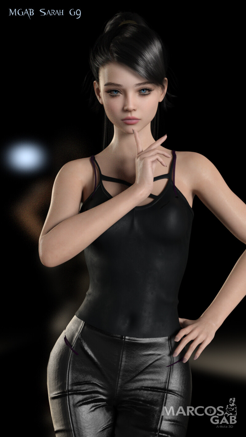 ArtStation - MGAB Sarah for Genesis 9 | Resources