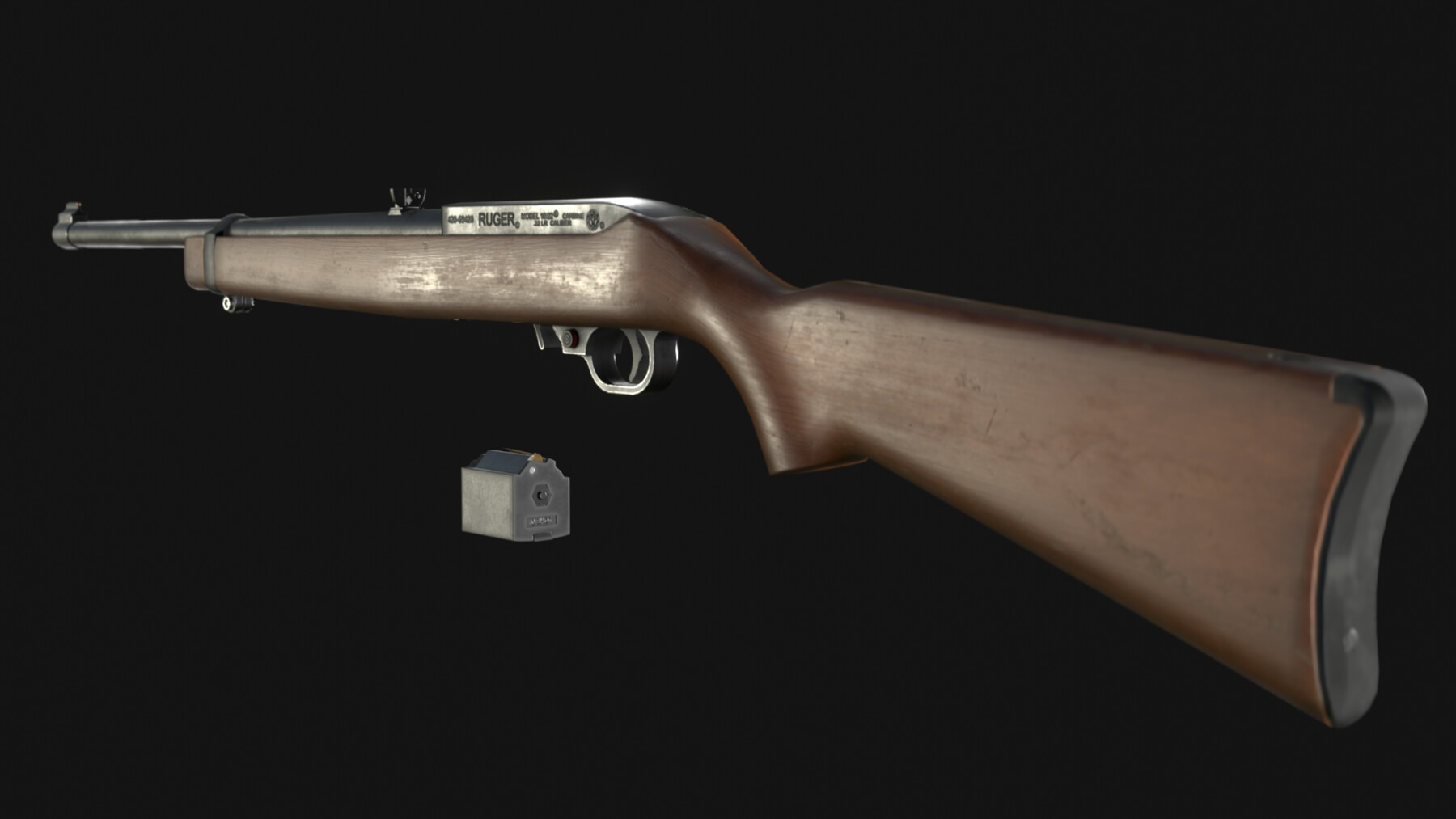 ArtStation - Ruger 10/22 Carbine | Game Assets
