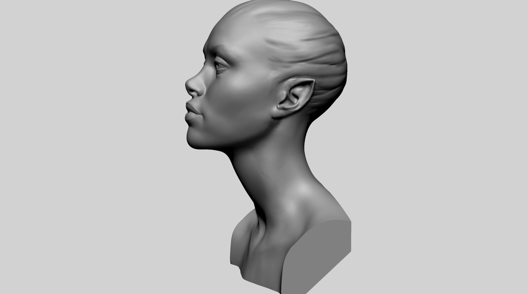 ArtStation - Fantasy Female Bust B | Resources