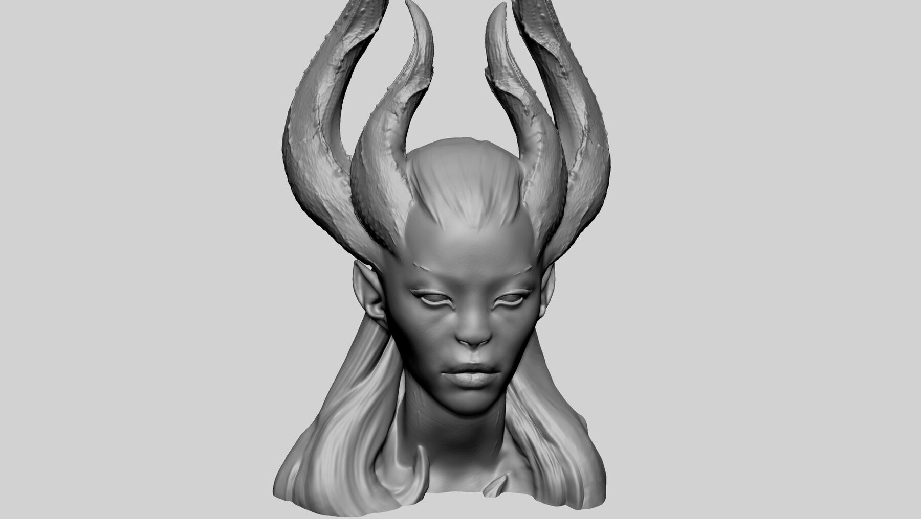 ArtStation - Fantasy Female Bust C | Resources