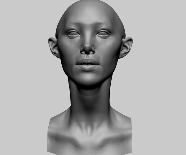 ArtStation - Fantasy Female Bust D | Resources