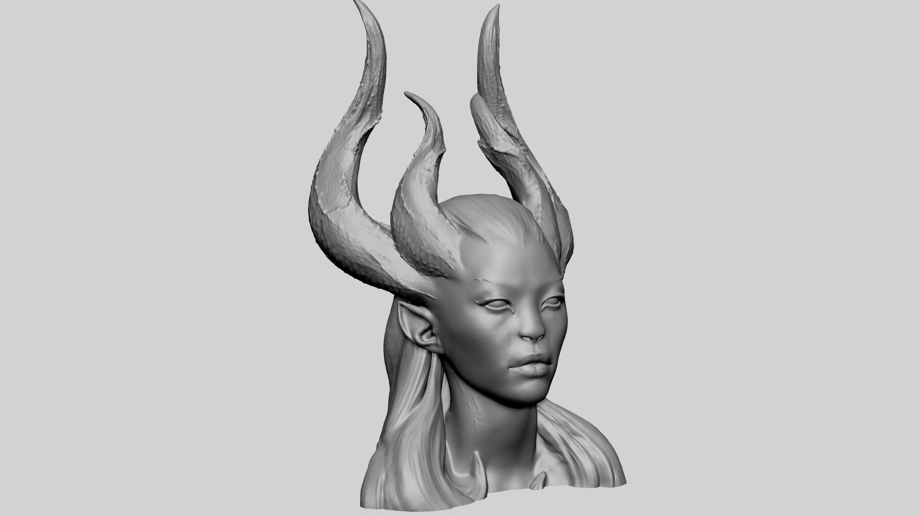ArtStation - Fantasy Female Bust Collection for 3D Print | Resources