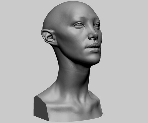 ArtStation - Fantasy Female Bust Collection for 3D Print | Resources
