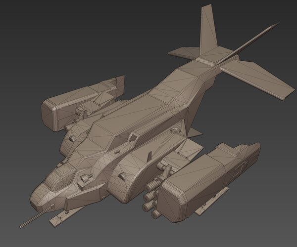 ArtStation - dropShip | Game Assets