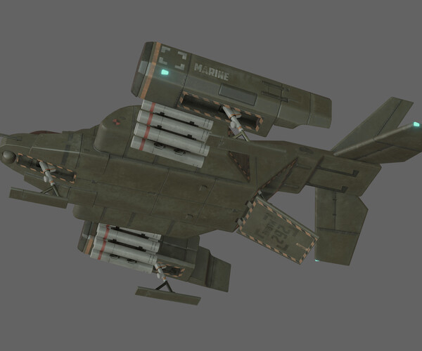 ArtStation - dropShip | Game Assets