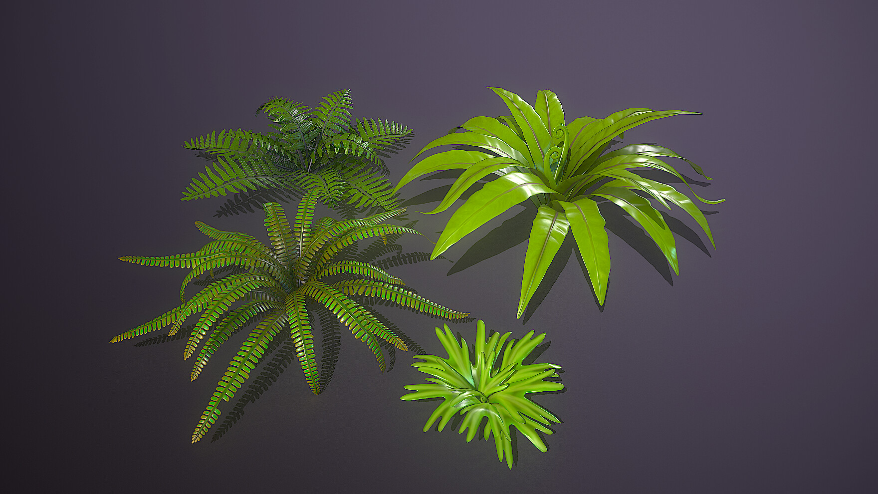 ArtStation - Ferns Pack | Game Assets