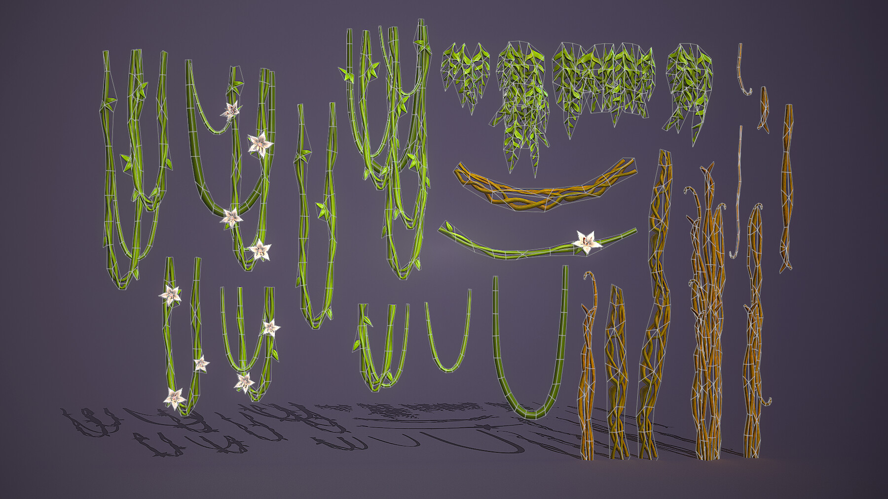 ArtStation - Vines and Lianas | Game Assets