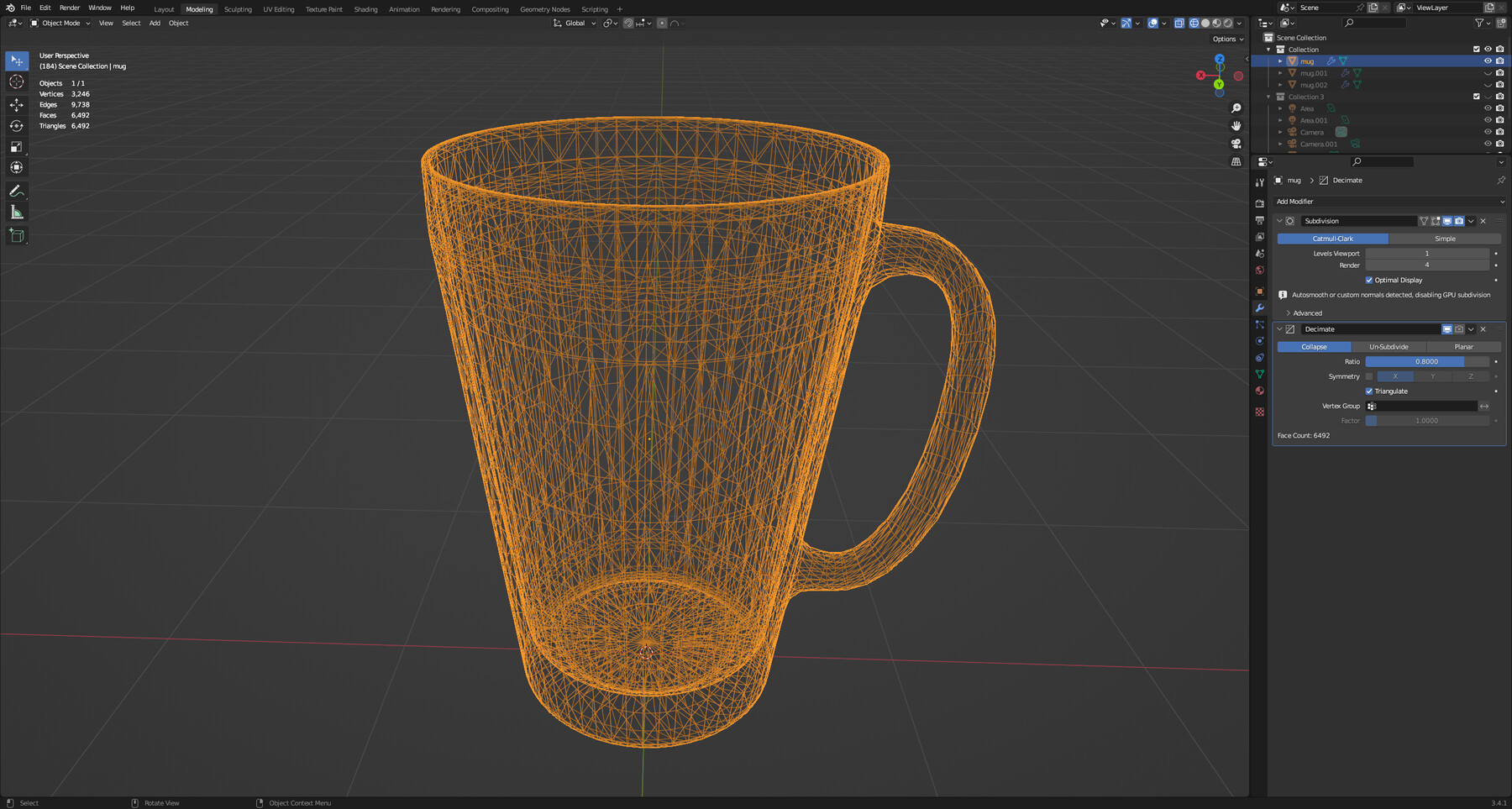 ArtStation - Coffee mug | Game Assets