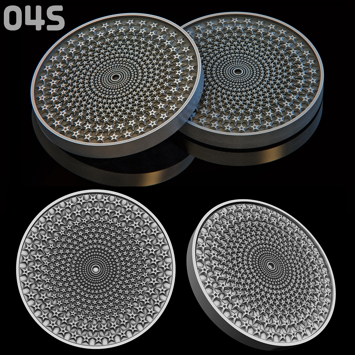 ArtStation - Fiber Laser Coins - Combo Set 09 | Resources