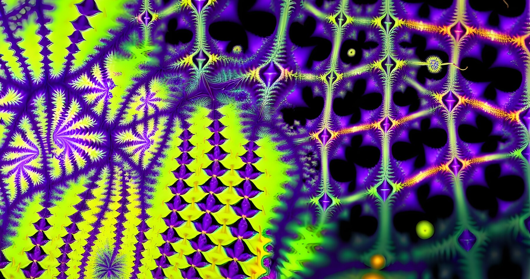 ArtStation - MJ fractalic evolution in sequence of 98 illustrations in 4K + chillout animation ...