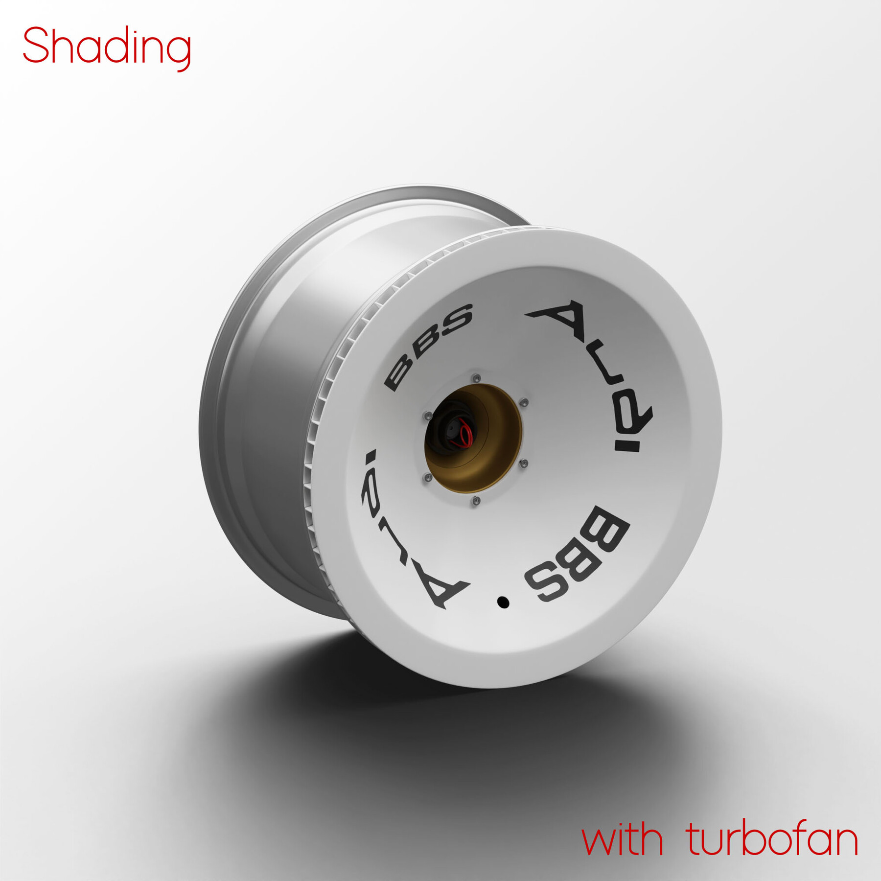 ArtStation - BBS Turbofan Rim/Wheel Audi 90 quattro IMSA GTO 3D Model ...