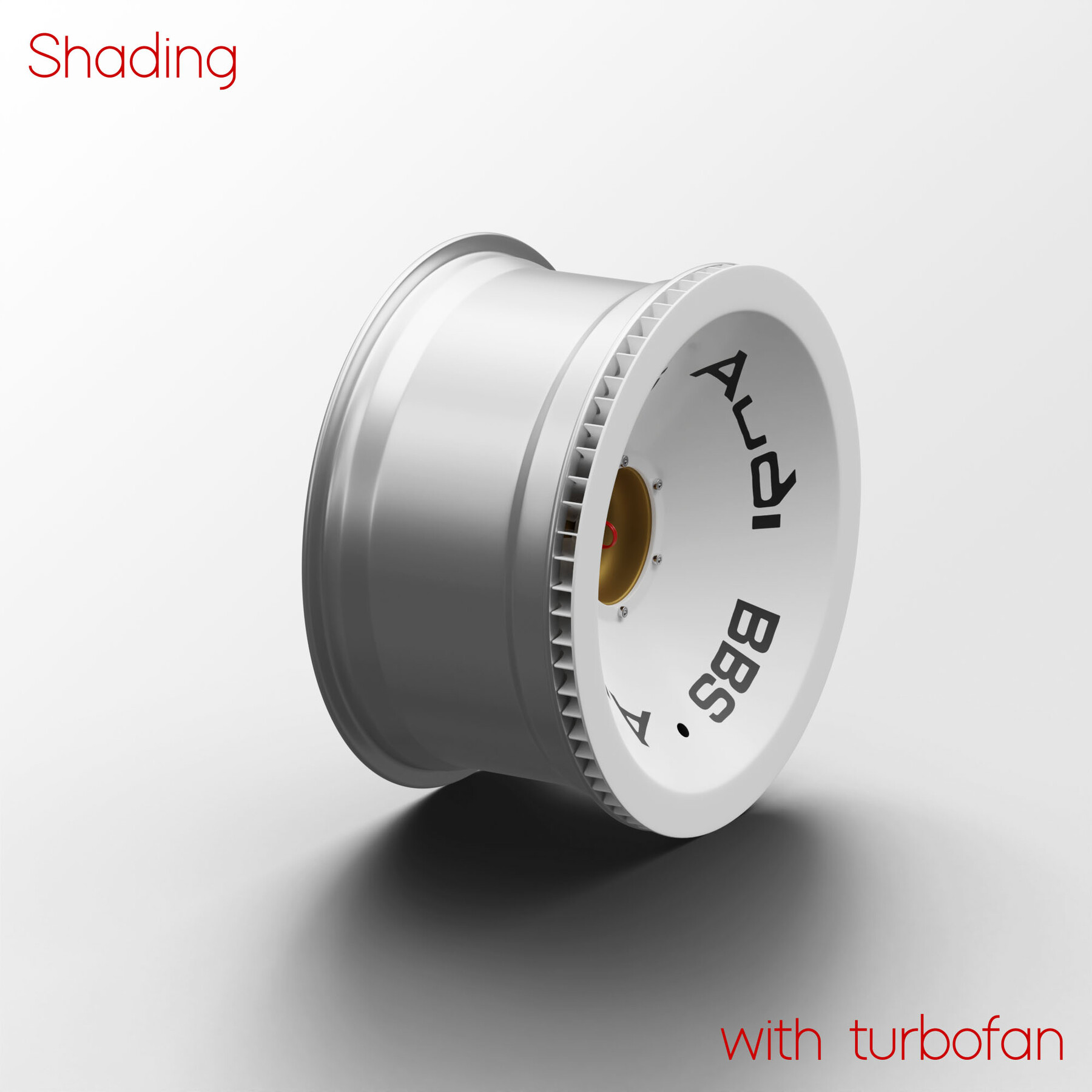 ArtStation - BBS Turbofan Rim/Wheel Audi 90 quattro IMSA GTO 3D Model ...