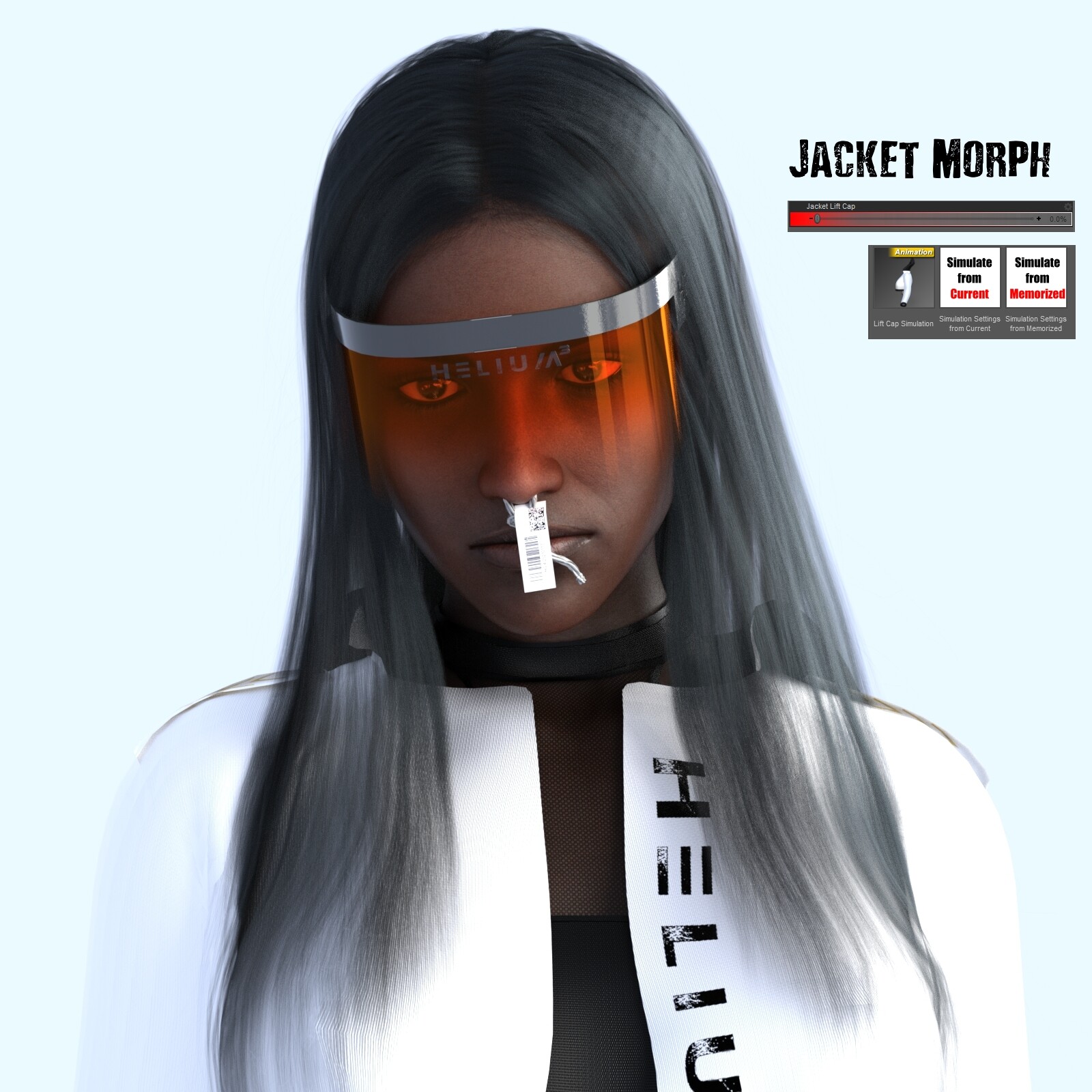 ArtStation - Hypno Girl 4 Outfit for Genesis 8/8.1 | Game Assets