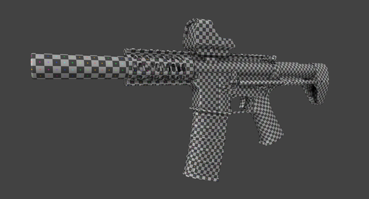 ArtStation - M4A1 Custom | Game Assets