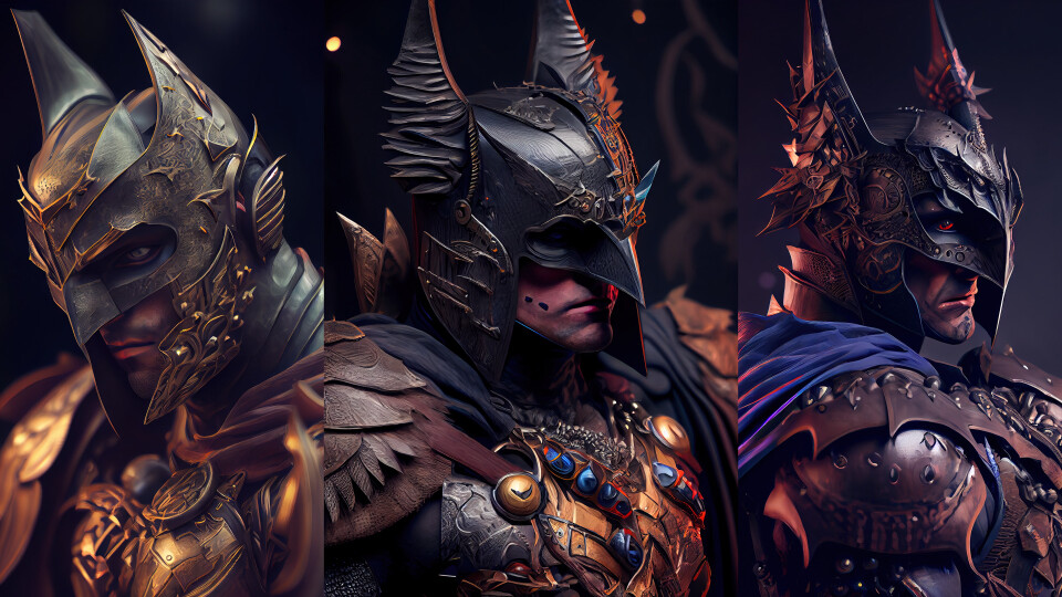 ArtStation - 20 arts - Epic bat warrior - Concept Reference Pack Vol.01 ...