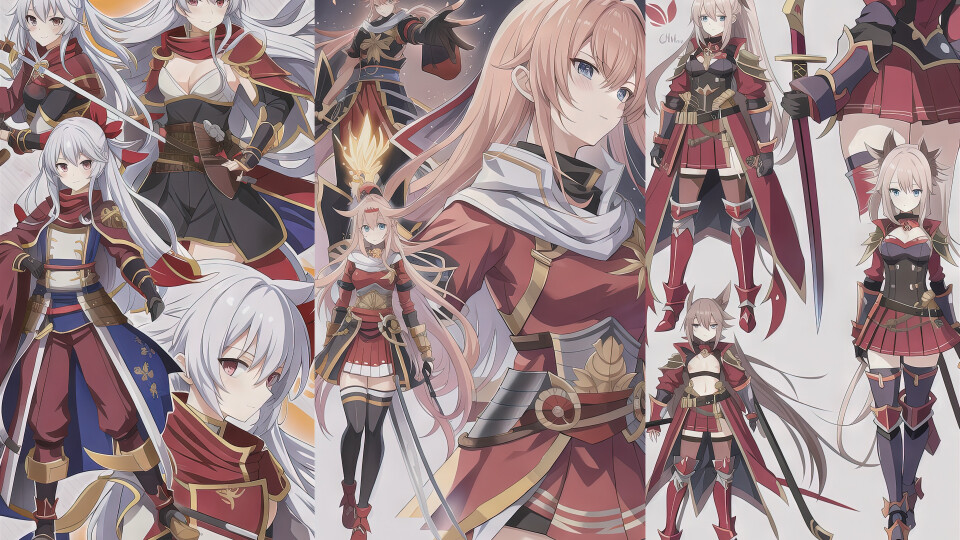 ArtStation - 101 arts - Anime Warrior Concept Reference - Concept ...