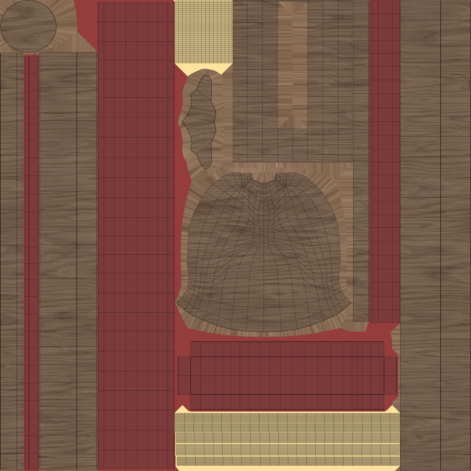 ArtStation - Chess Set Table | Game Assets