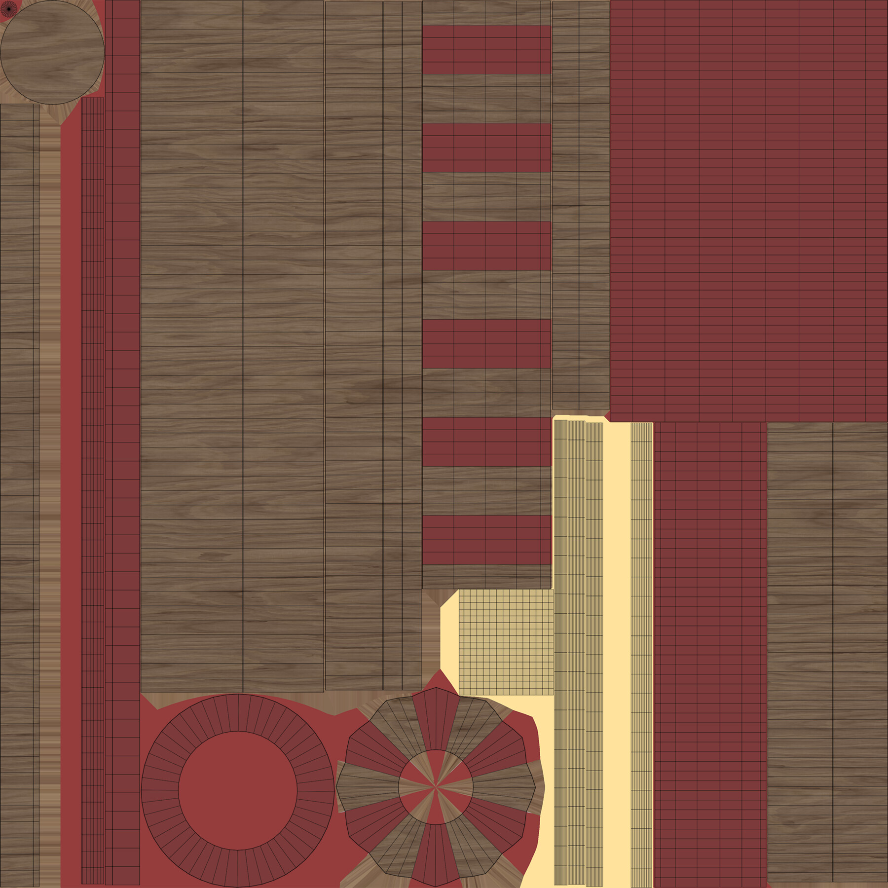 ArtStation - Chess Set Table | Game Assets