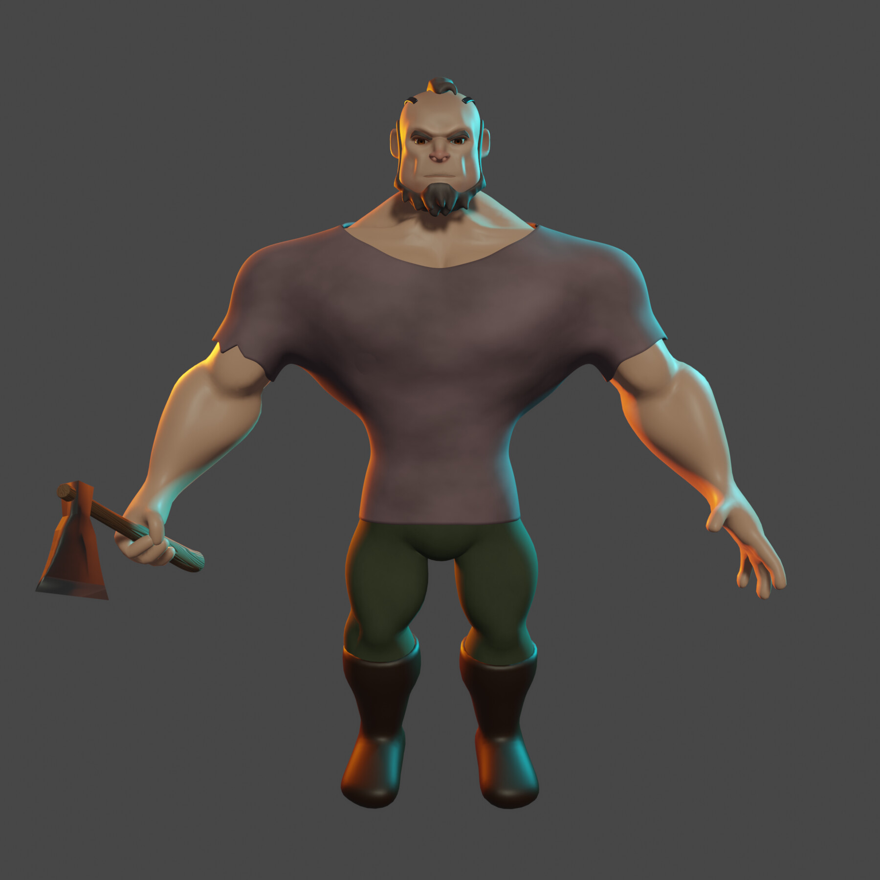 ArtStation - Game Ready Character (Not Rigged) | Enjie | Game Assets