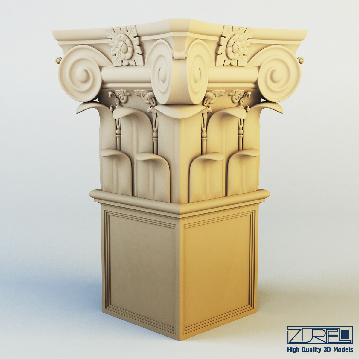 ArtStation - Column Capital | Resources