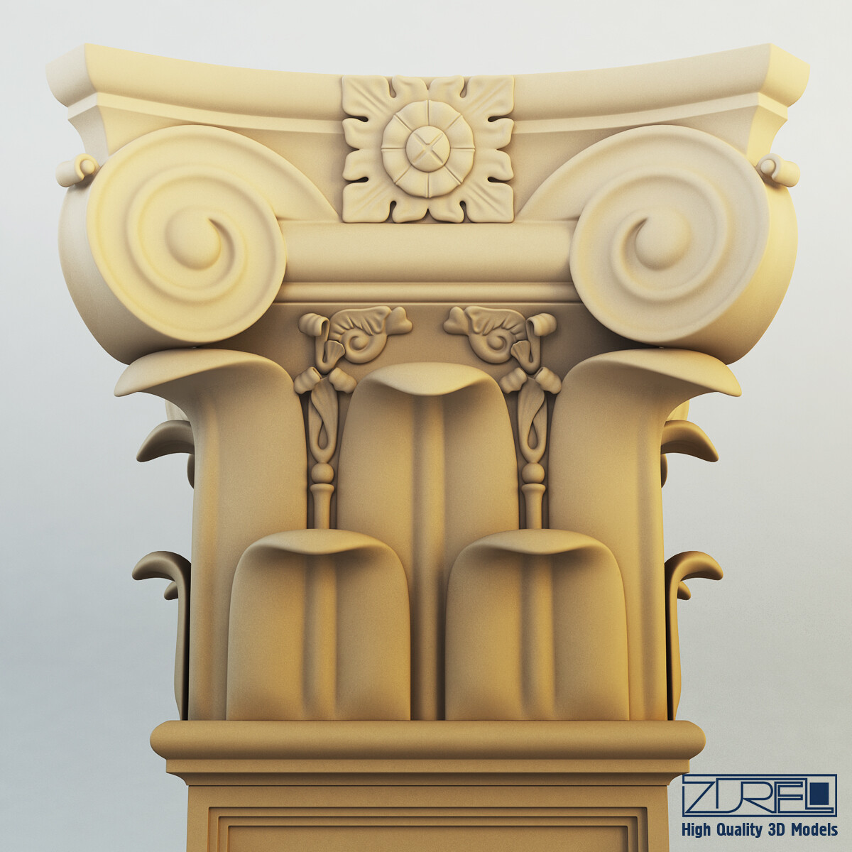 ArtStation - Column Capital | Resources