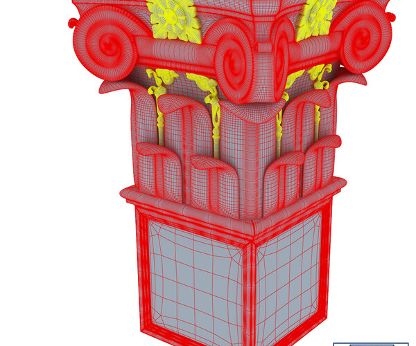 ArtStation - Column Capital | Resources