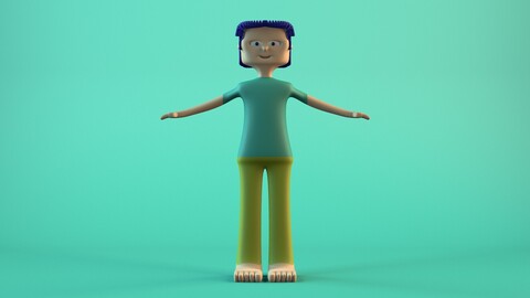 ArtStation - CHARACTER MODEL | Resources