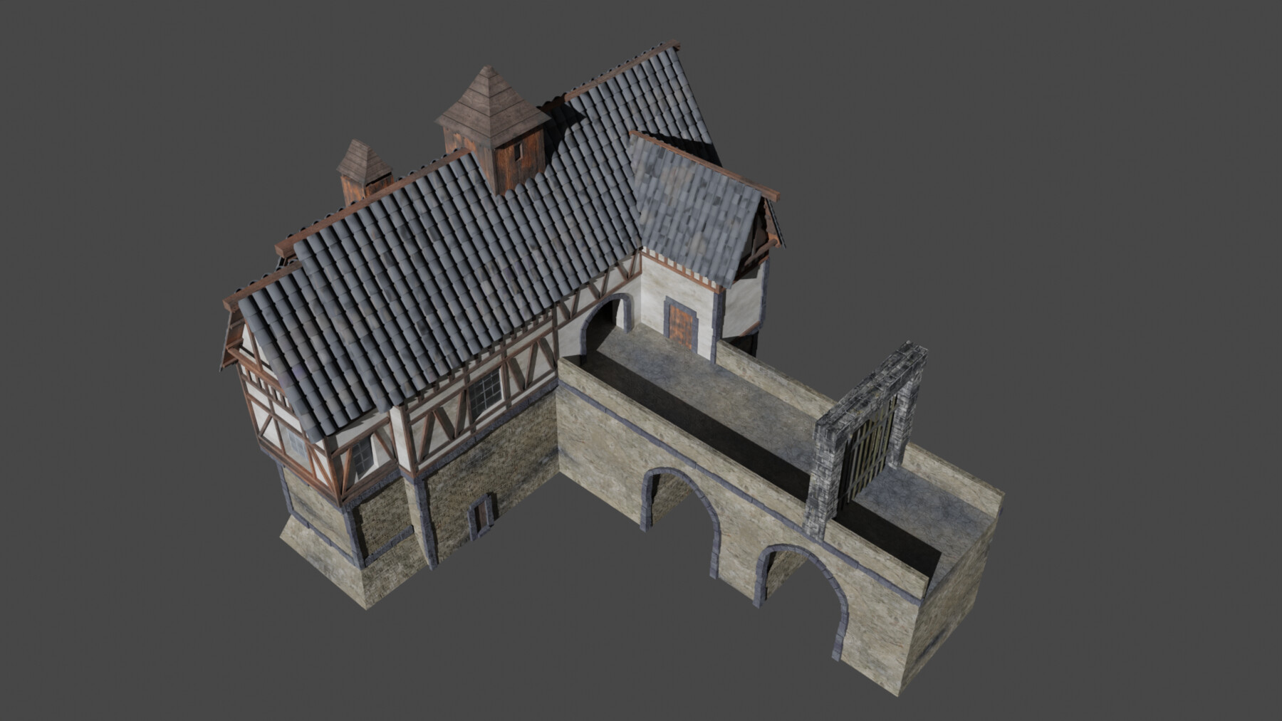 ArtStation - Medieval Building | Game Assets