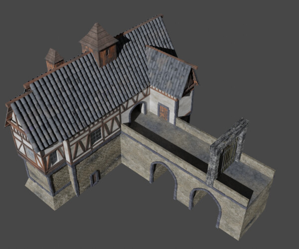 ArtStation - Medieval Building | Game Assets