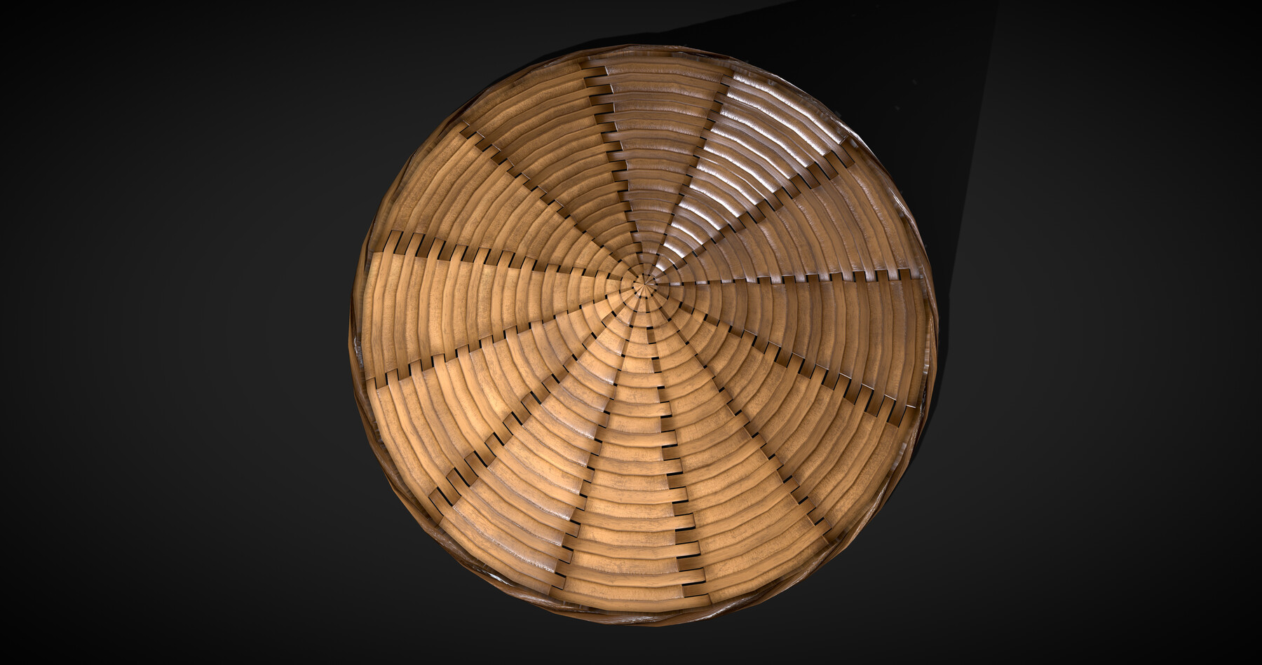 ArtStation - Conical Asian Hat - low poly 3D model | Game Assets