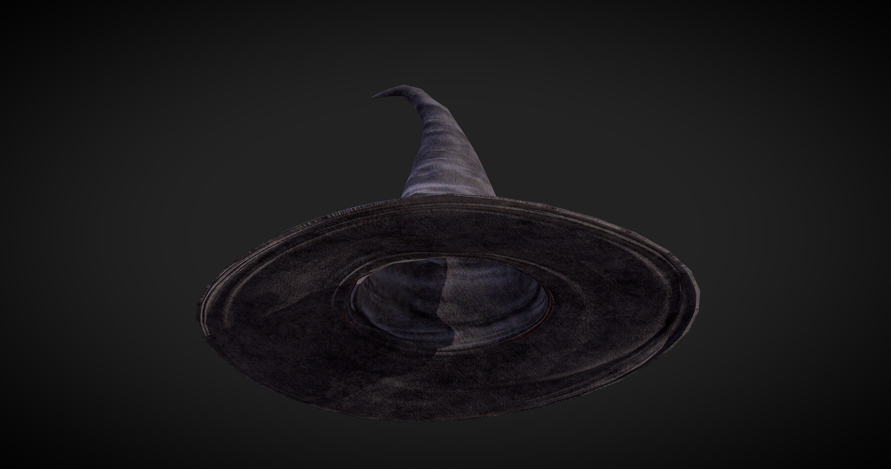 ArtStation - Wizard Witch Hat - low poly 3D model | Game Assets