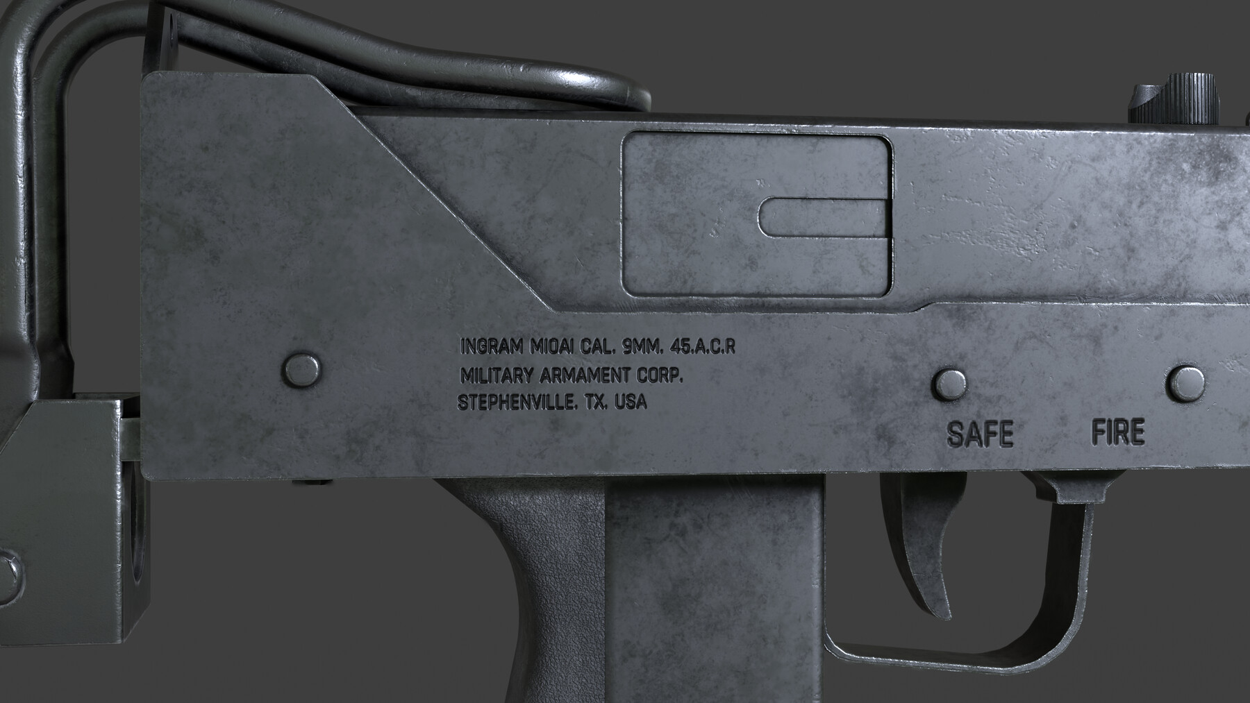 ArtStation - MAC10 4k | Game Assets