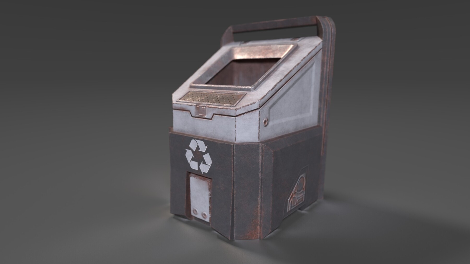 ArtStation - Sci-Fi Urn | Game Assets
