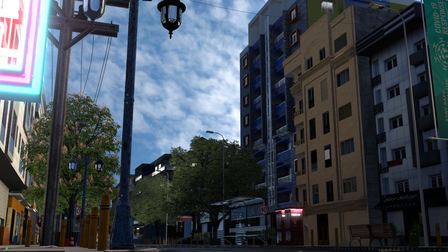 ArtStation - City Street | Game Assets