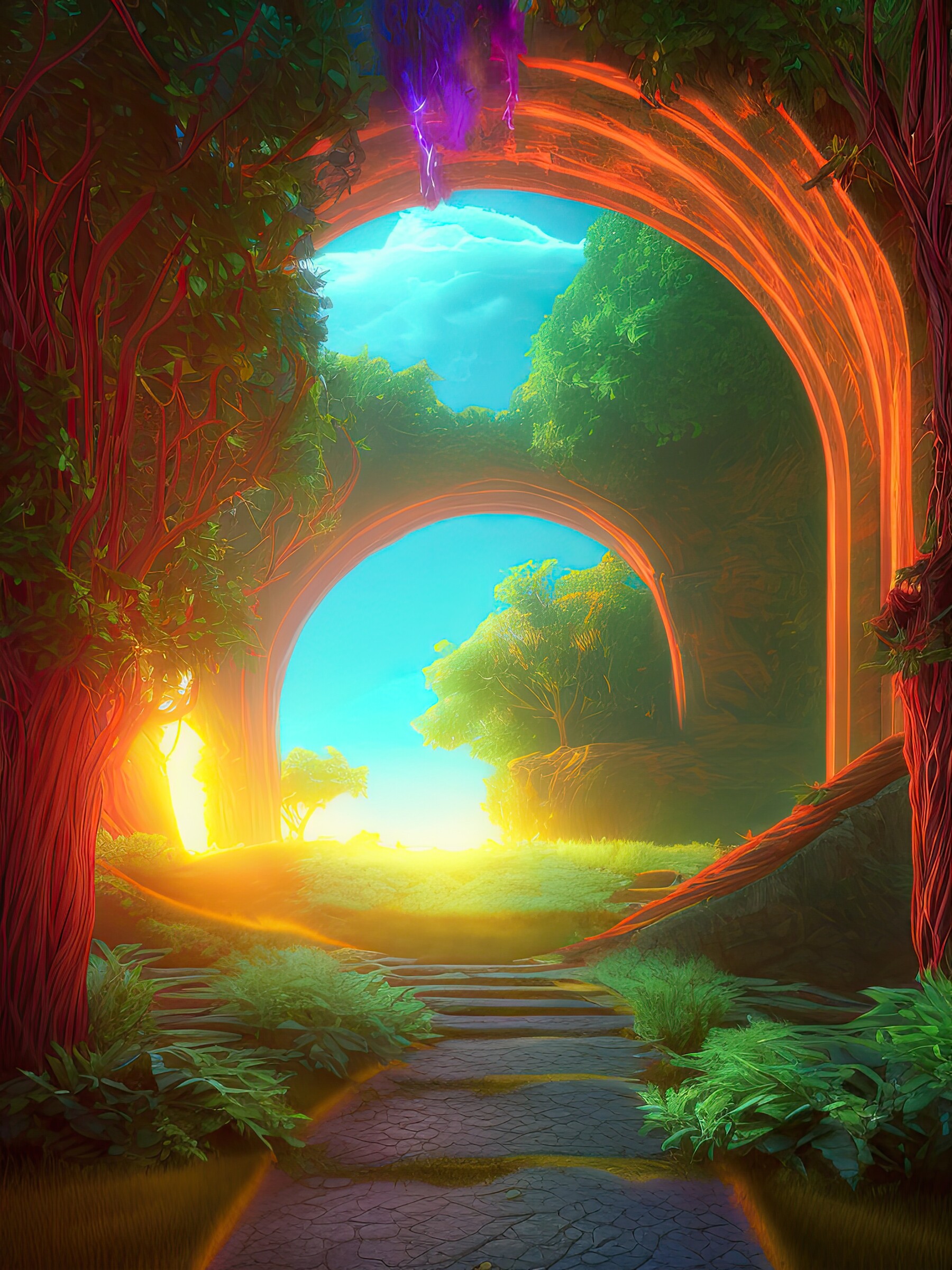 ArtStation - Vera's Path of light | Artworks