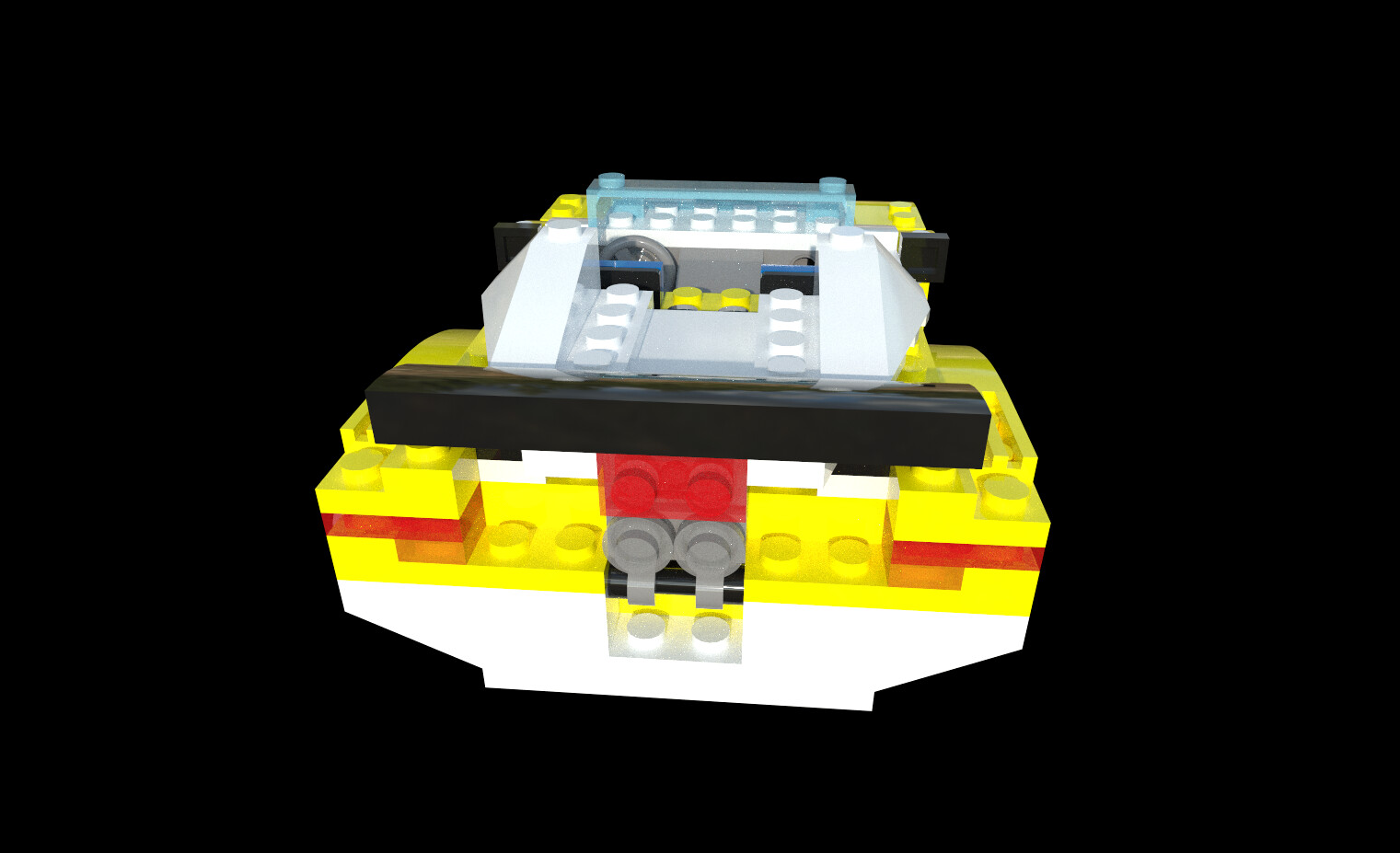 ArtStation - Fast Car Lego | Game Assets