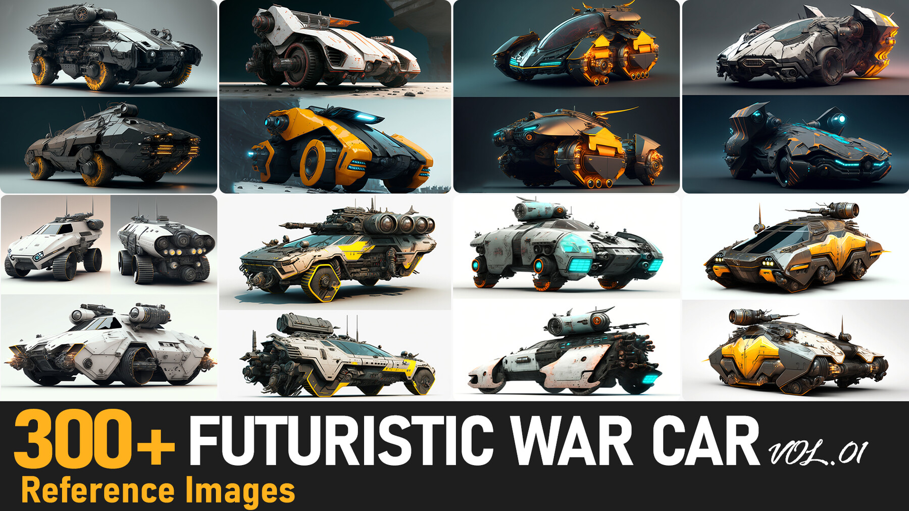 ArtStation - War Car VOL.01|4K Reference Images | Artworks
